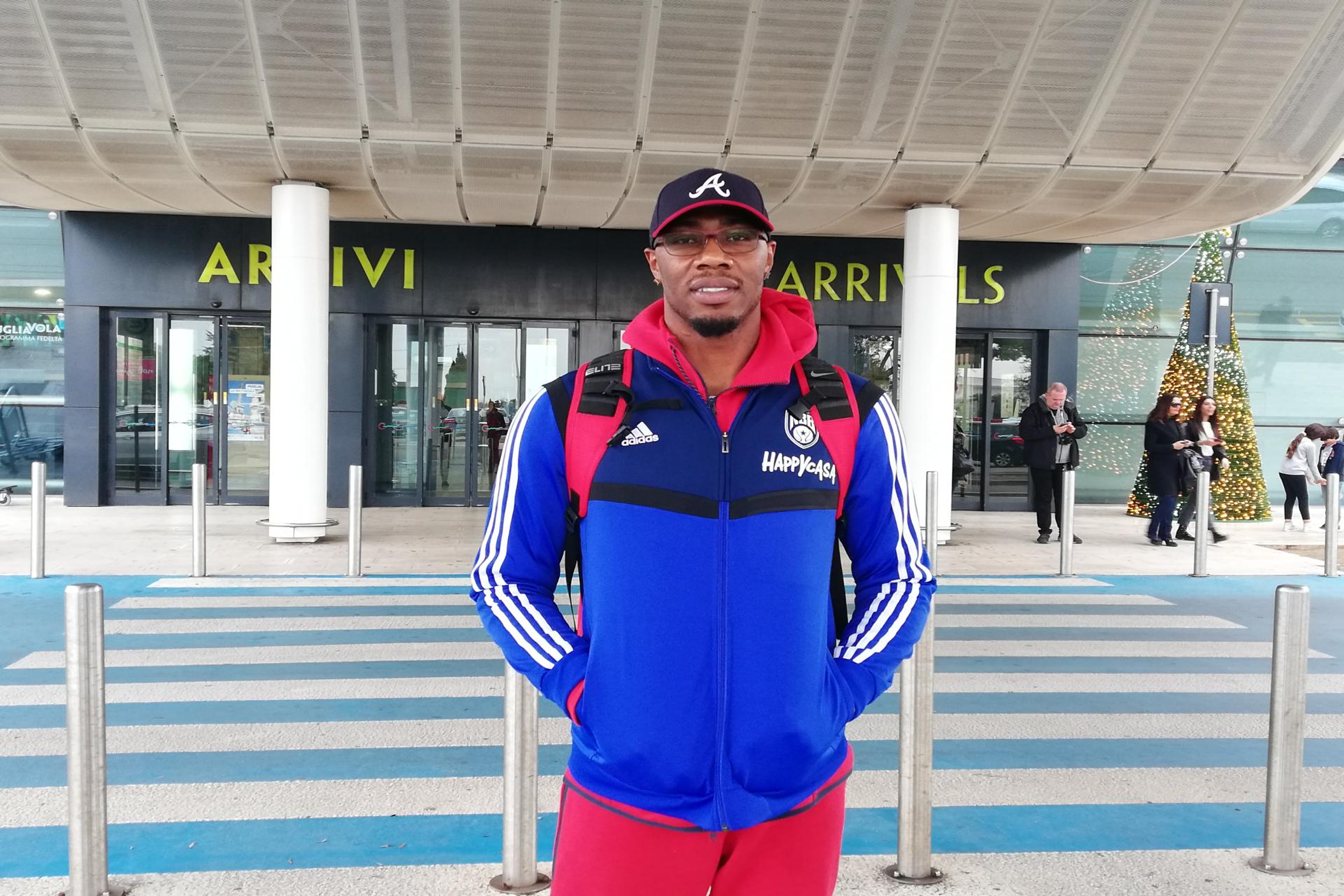 Presentazione Dominique Sutton e allenamento a porte aperte